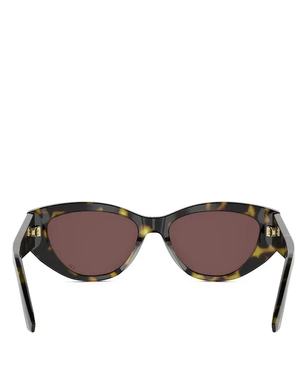 Dior Oval Sunglasses, 53mm