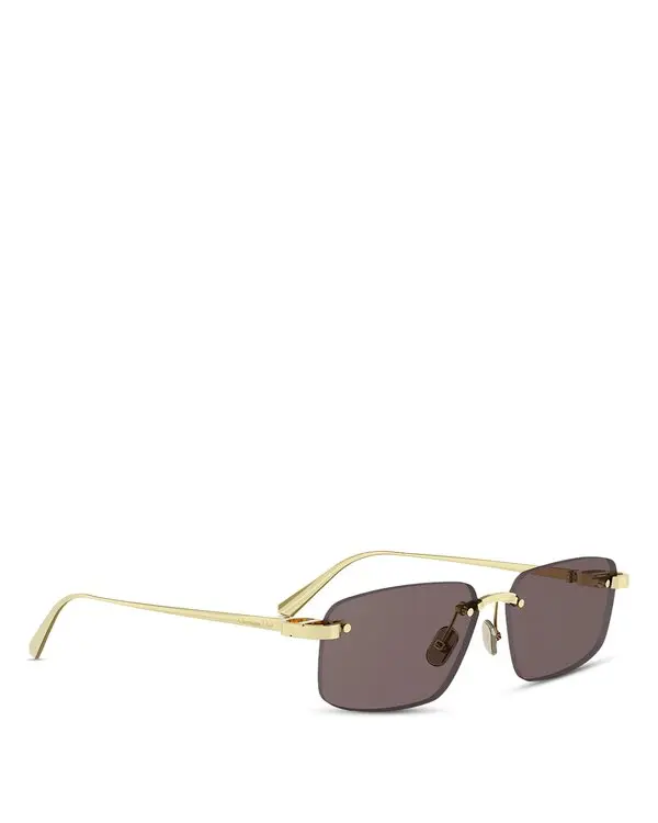 Dior Rectangular Sunglasses, 59mm