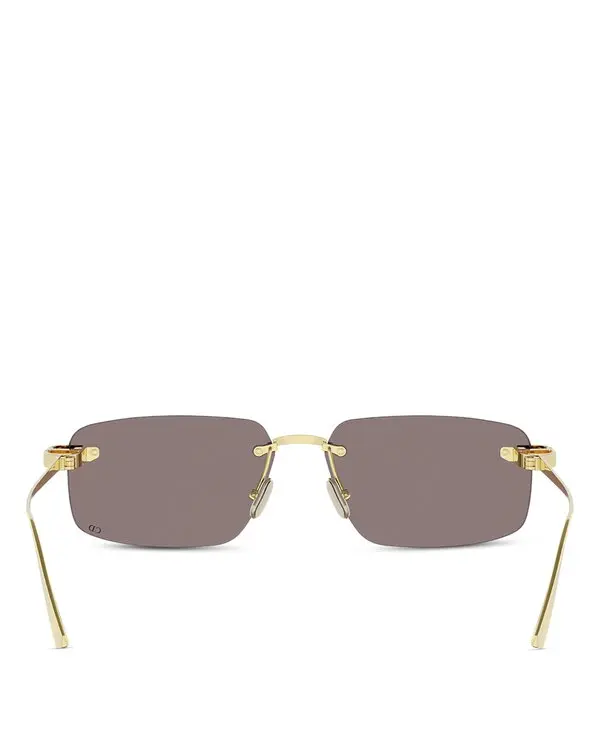 Dior Rectangular Sunglasses, 59mm