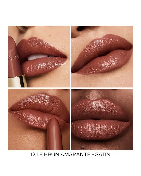 GUERLAIN Limited Edition Rouge G Customizable Satin Lipstick Refill - Le Brun Amarante Satin