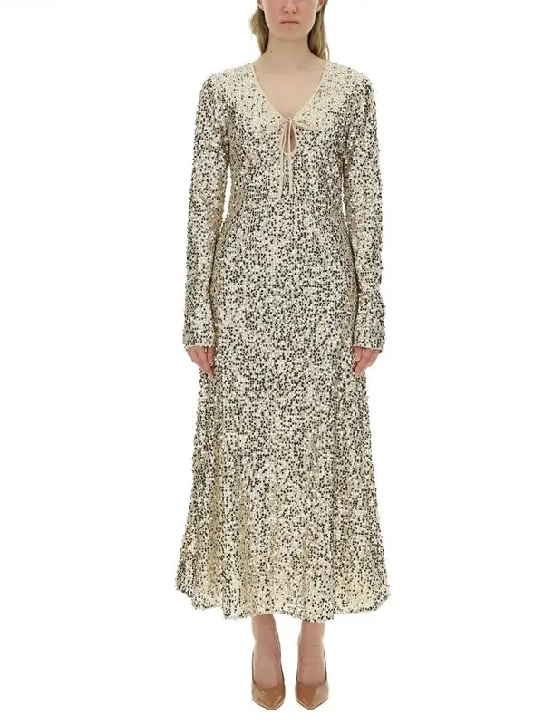 ROTATE BY BIRGER CHRISTENSEN Sequined Dress
