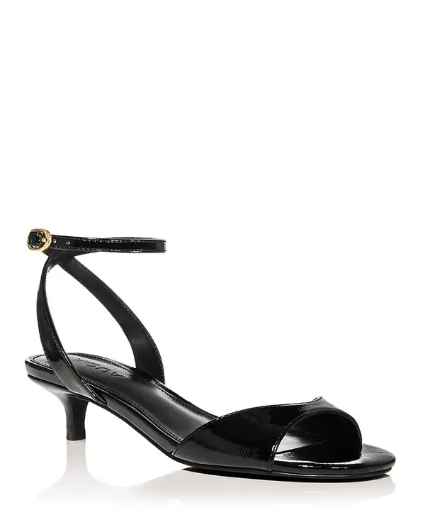 Aqua Livvy Open Toe Sandals - Black