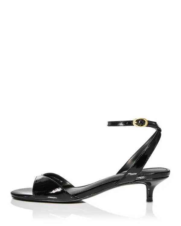 Aqua Livvy Open Toe Sandals - Black