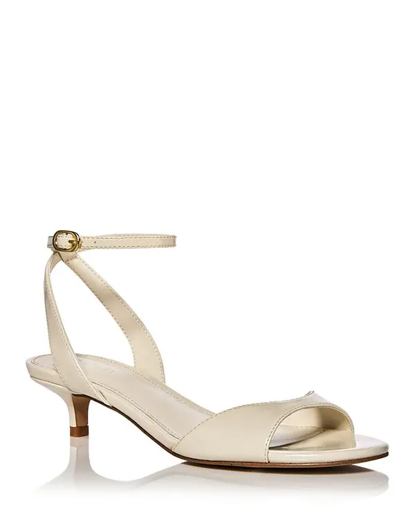 Aqua Livvy Strappy Sandals - Bone