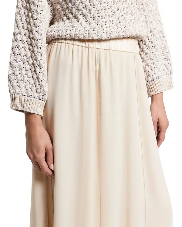 Peserico Paneled Pull On Skirt