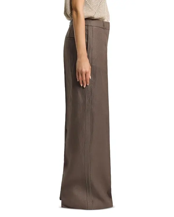 Peserico Linen Palazzo Pants