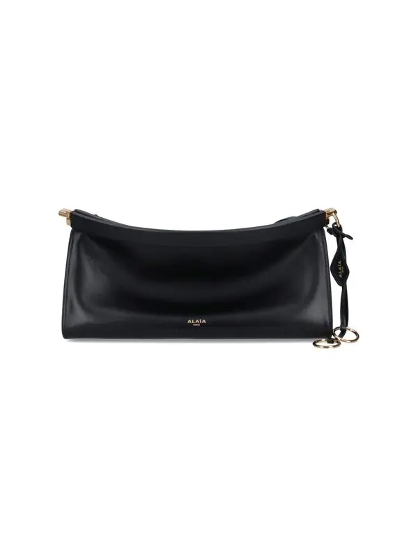Alaïa Le Click East West Shoulder Bag - Black