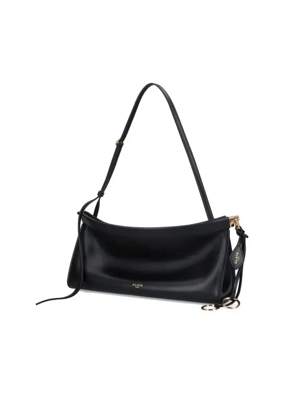 Alaïa Le Click East West Shoulder Bag - Black