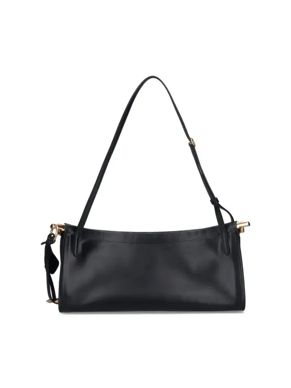 Alaïa Le Click East West Shoulder Bag - Black
