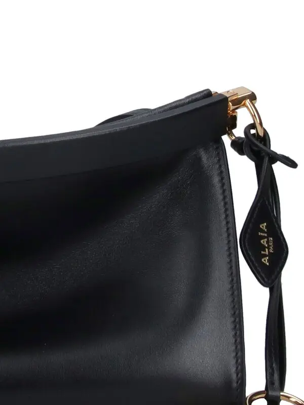 Alaïa Le Click East West Shoulder Bag - Black