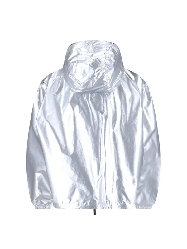 Moncler Ylang Hooded Jacket - Silver
