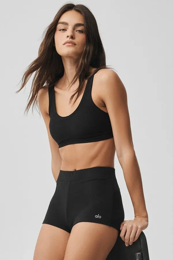 Alo Yoga Sway My Way Micro Short - Black