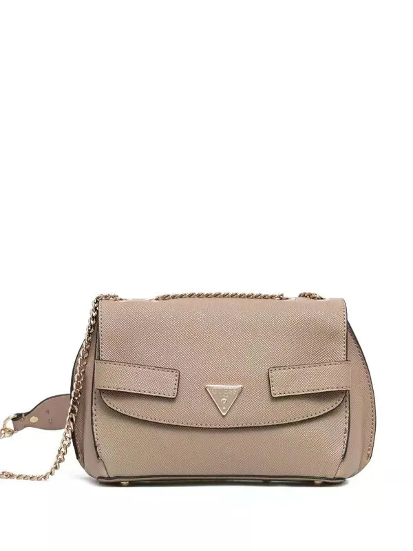 Guess Serenova Chain Strap Satchel - Neutrals