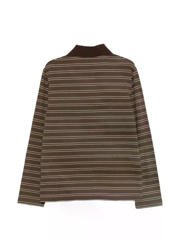 A.p.c. Striped-pattern Polo Shirt