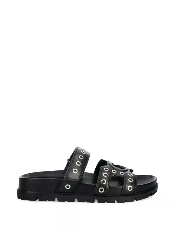 Guess Eyelet Embellished Sandals