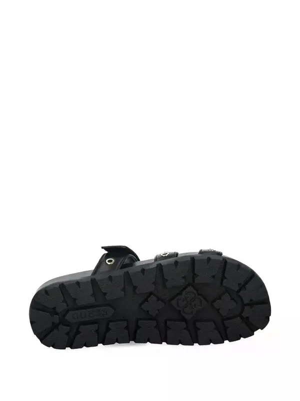Guess Eyelet Embellished Sandals