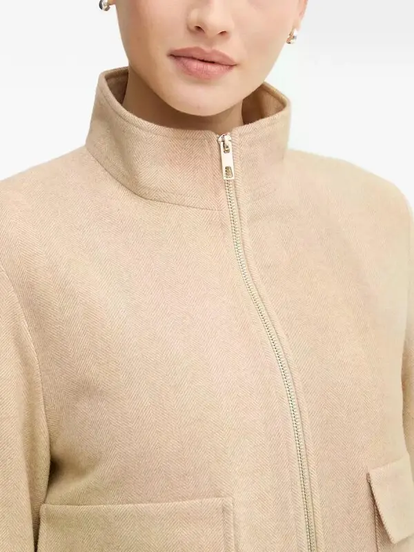 MARC AUREL Zip-up Cropped Jacket
