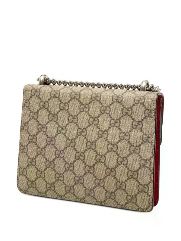 Gucci Small Gg Supreme Dionysus Crossbody Bag - Brown