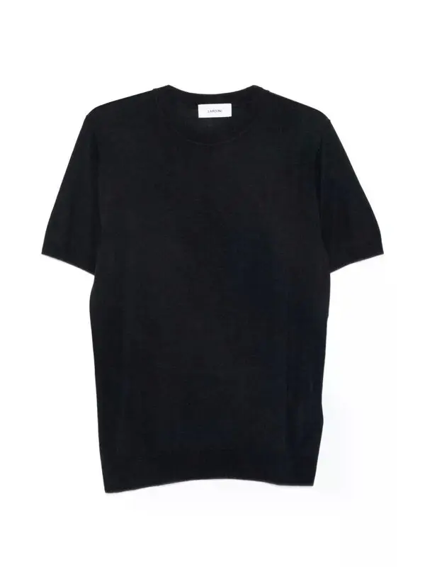 LARDINI Knitted Short-sleeve T-shirt