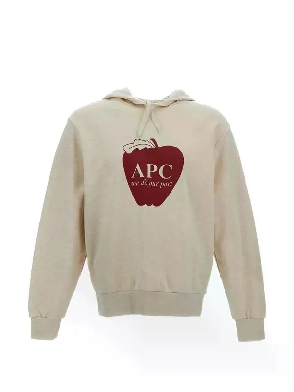 A.p.c. Logo-detail Hoodie