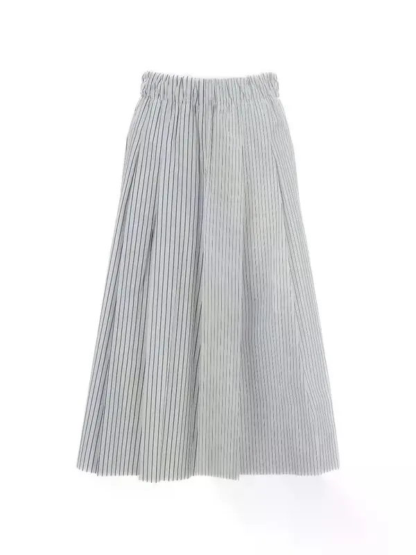 MAISON JEJIA Striped Drawstring Trousers