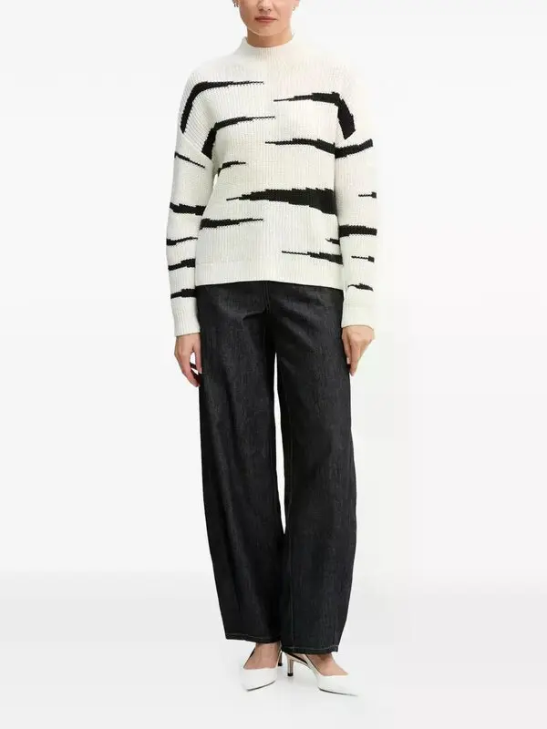 MARC AUREL High-neck Long Sleeve Sweater