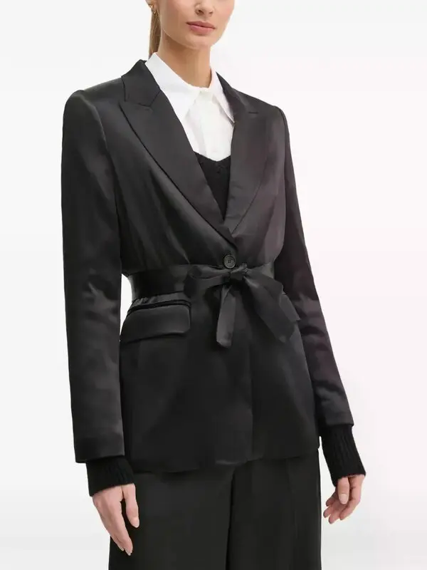 OUI Belt-tie Blazer