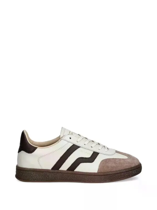 Gant Striped Suede Sneakers - Neutrals