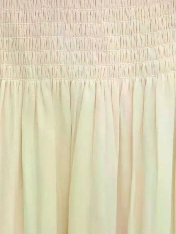 MARC AUREL Slit A-line Midi Skirt