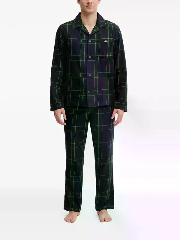 Gant Plaid Pocket Pajamas