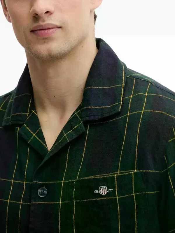 Gant Plaid Pocket Pajamas