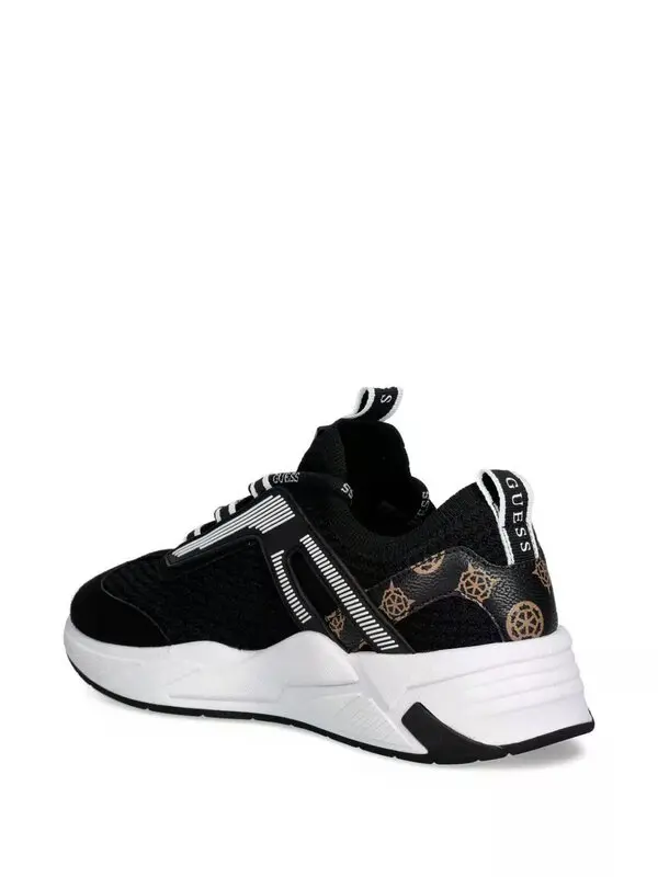 Guess Genga Panelled Sneakers - Black
