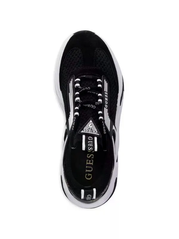Guess Genga Panelled Sneakers - Black