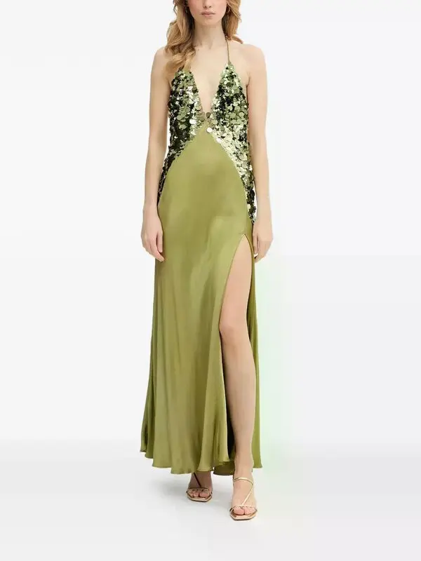 Bardot Yve Sequin-embellished Maxi Dress