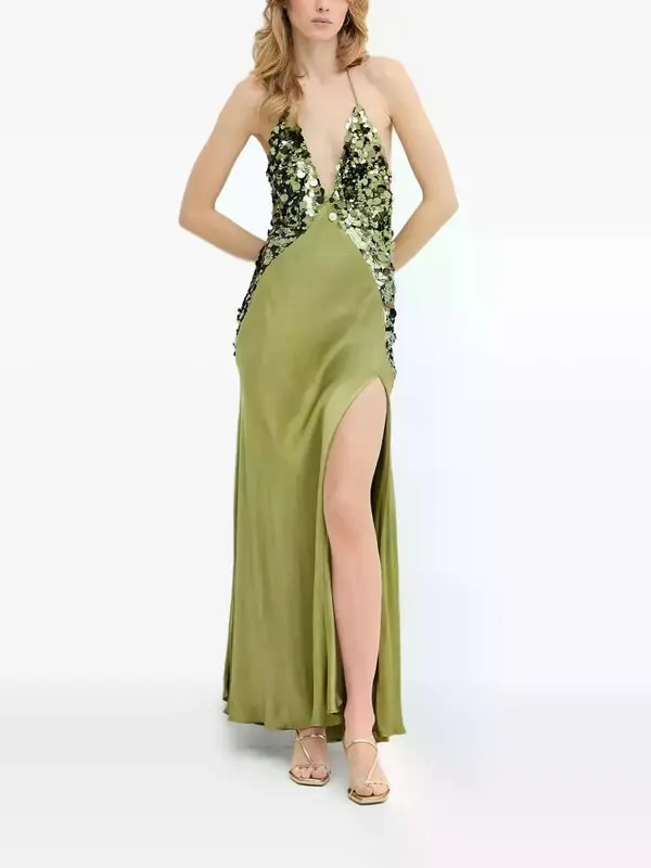 Bardot Yve Sequin-embellished Maxi Dress