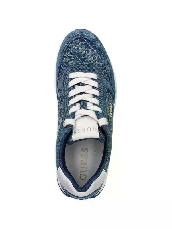 Guess Monogram Platform Sneakers