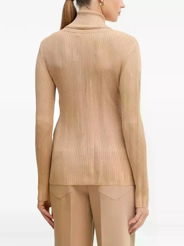 MARC AUREL Ribbed Roll-neck Sweater