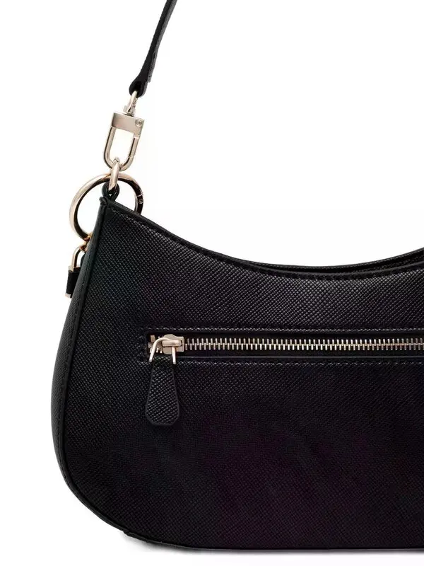Guess Logo-detail Shoulder Bag - Black