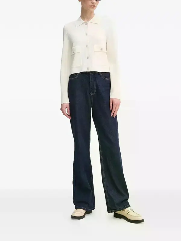 OUI Embellished Pocket Cardigan