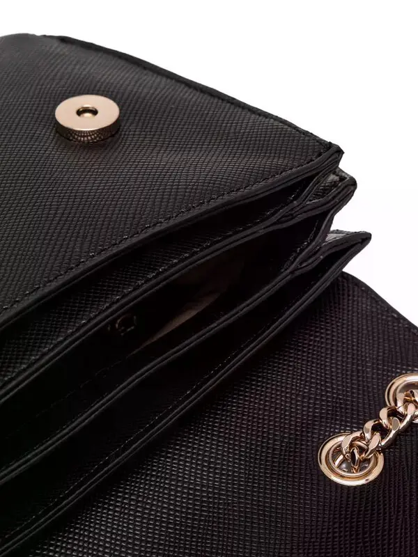 Guess Serenova Chain Strap Crossbody Bag - Black