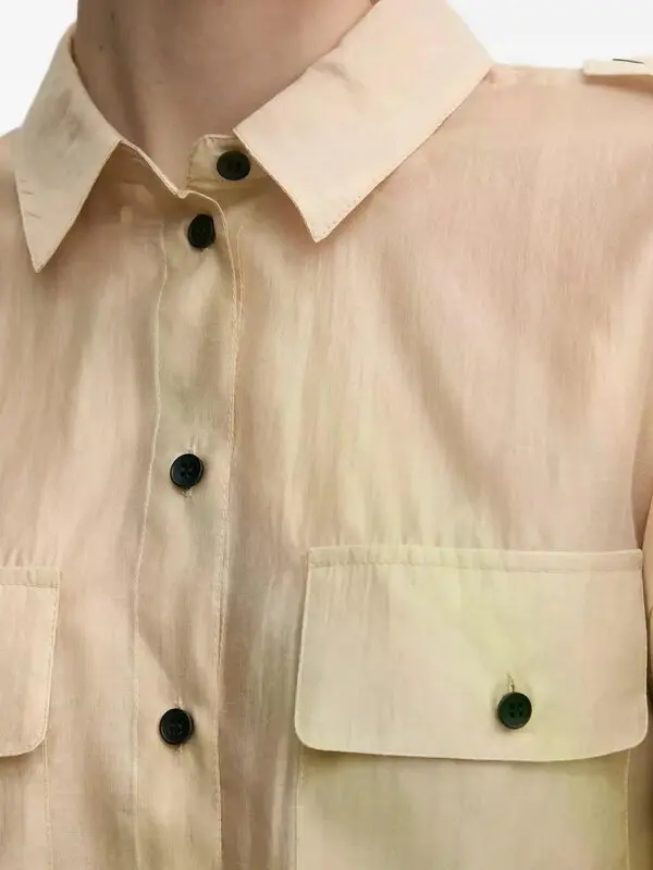 OUI Flap-pocket Buttoned Shirt