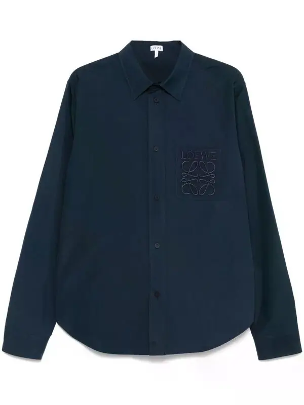 Loewe Cotton Shirt - Blue