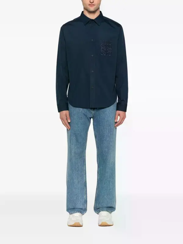 Loewe Cotton Shirt - Blue