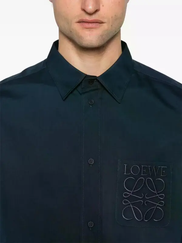 Loewe Cotton Shirt - Blue
