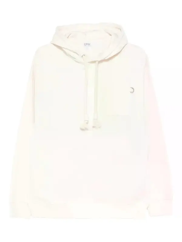 Loewe Drawstring Hoodie With Kangaroo Pocket