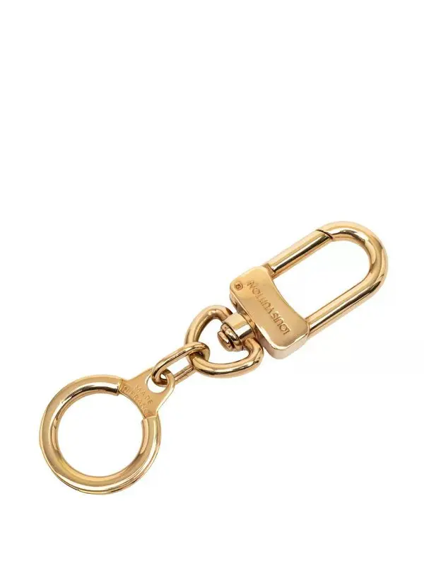 LOUIS VUITTON 2010-2026 Plated Bolt Extender Ring Key Chain - Gold