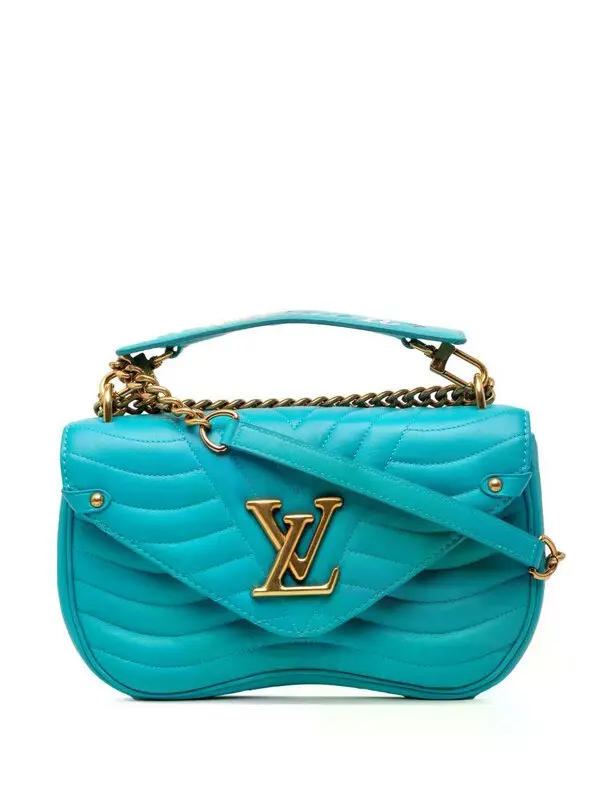 LOUIS VUITTON 2018 New Wave Chain Bag Mm - Blue