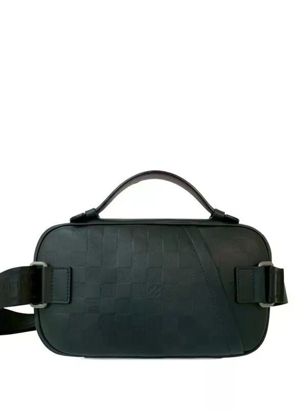 LOUIS VUITTON 2021-2025 Damier Inifini Ambler Belt Bag - Black