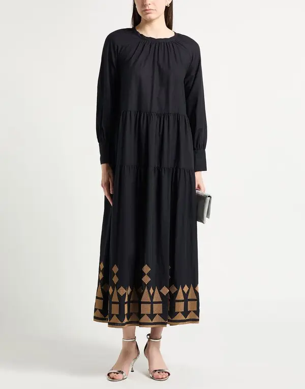 Alpha Studio Cotton Maxi Dress
