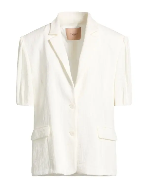 TWINSET Woven Single-breasted Blazer